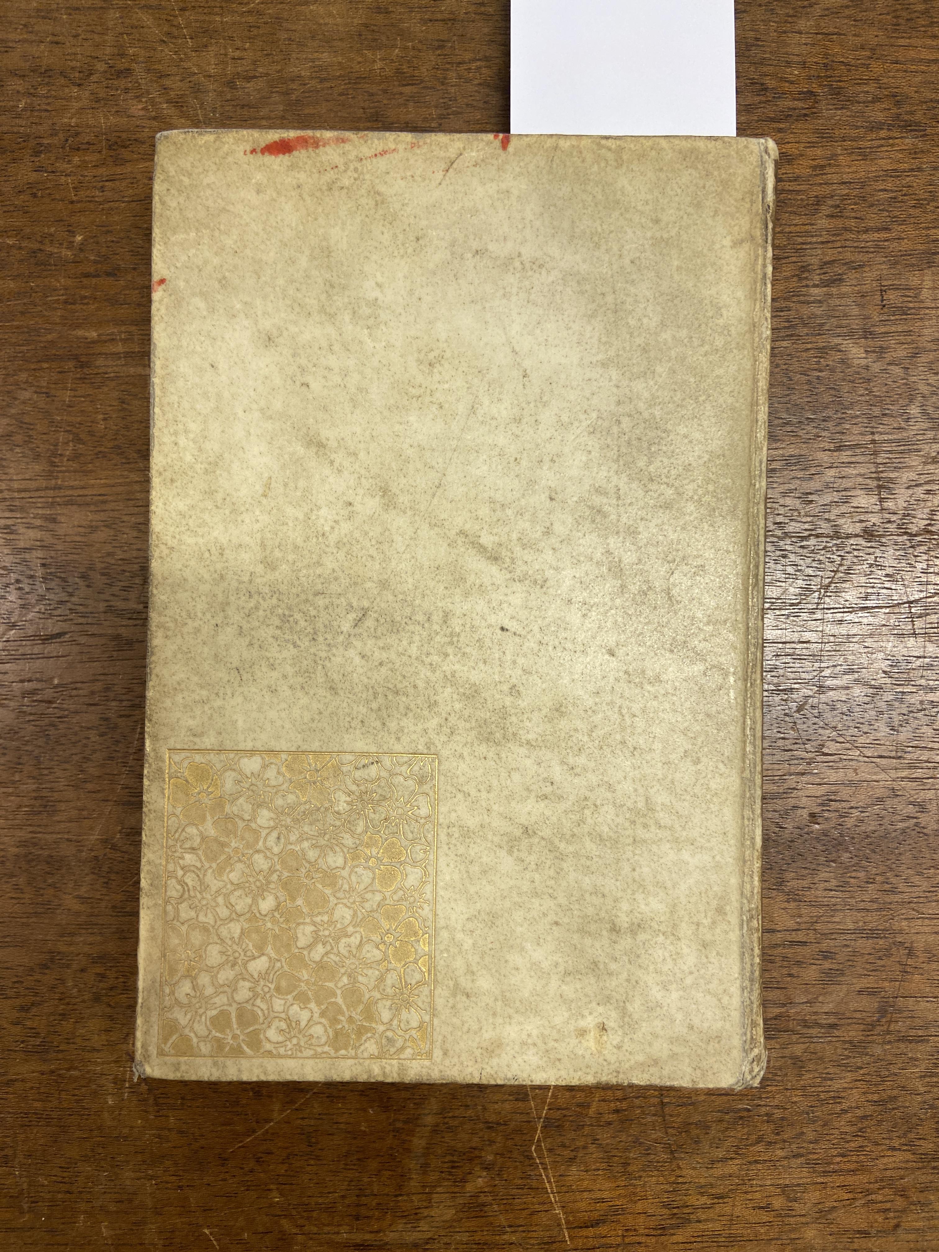Lot 236 - Wilde (Oscar). Poems, 2nd edition, 1881