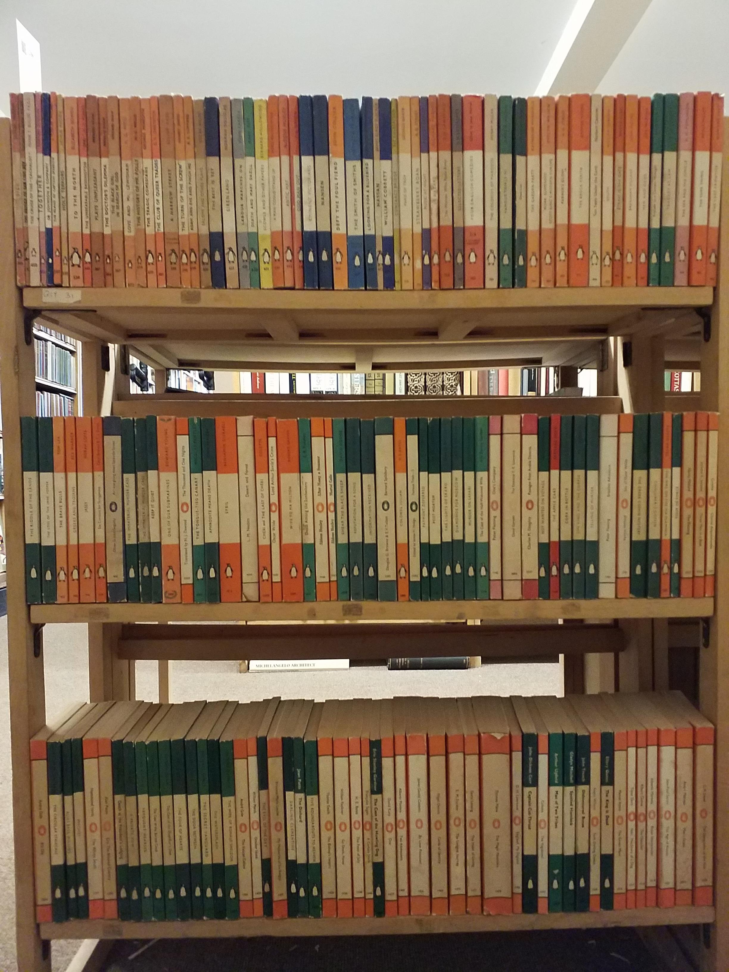 Lot 296 - Penguin Paperbacks. A collection of