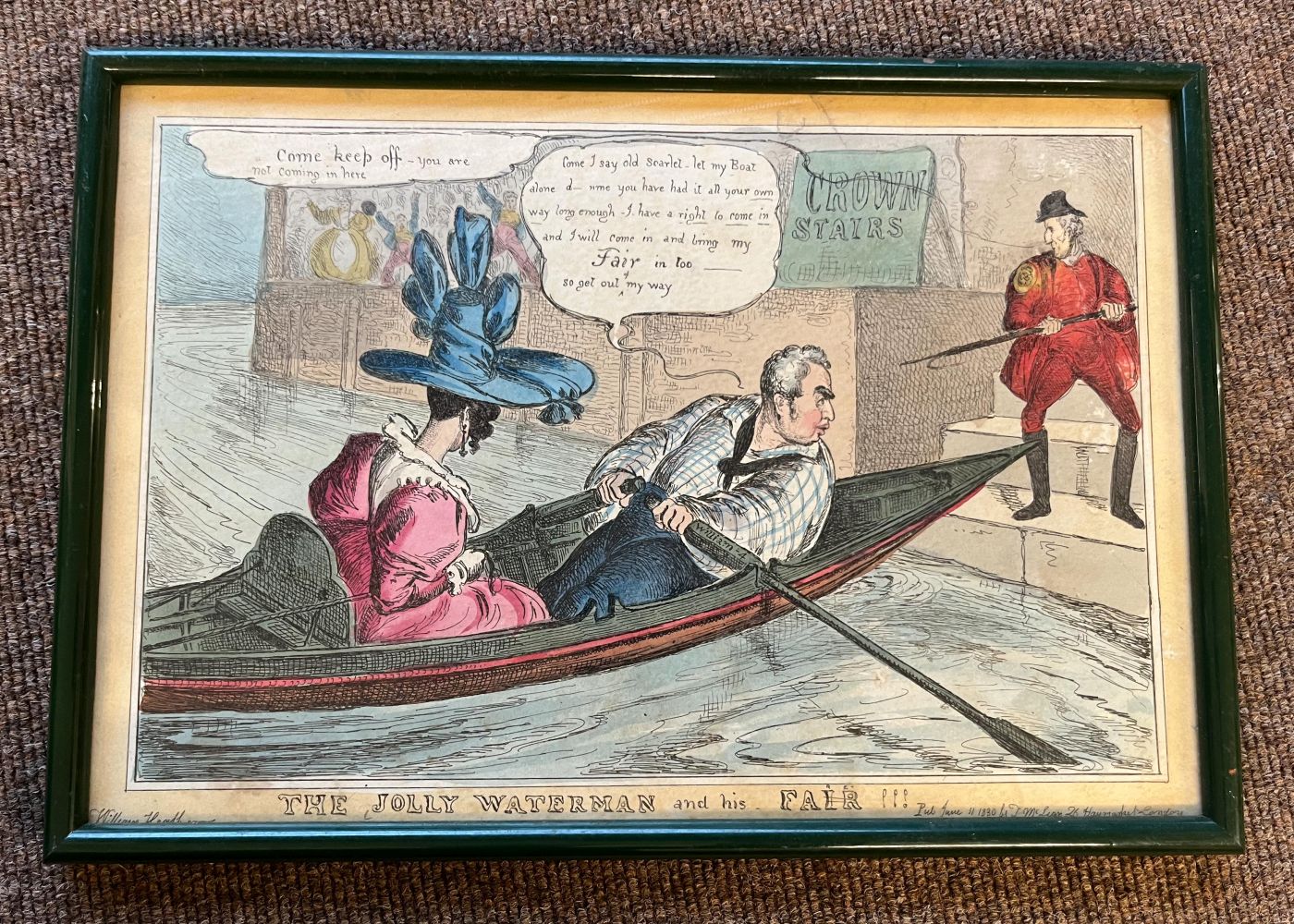 Lot 207 - Heath (William). Eight caricatures relating