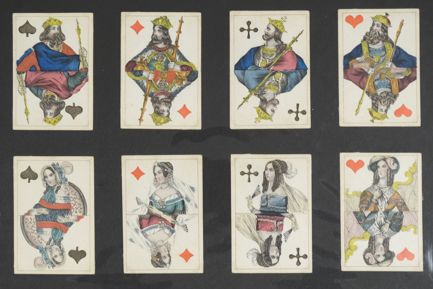 Lot 245 - German playing cards. Hamburg playing cards,