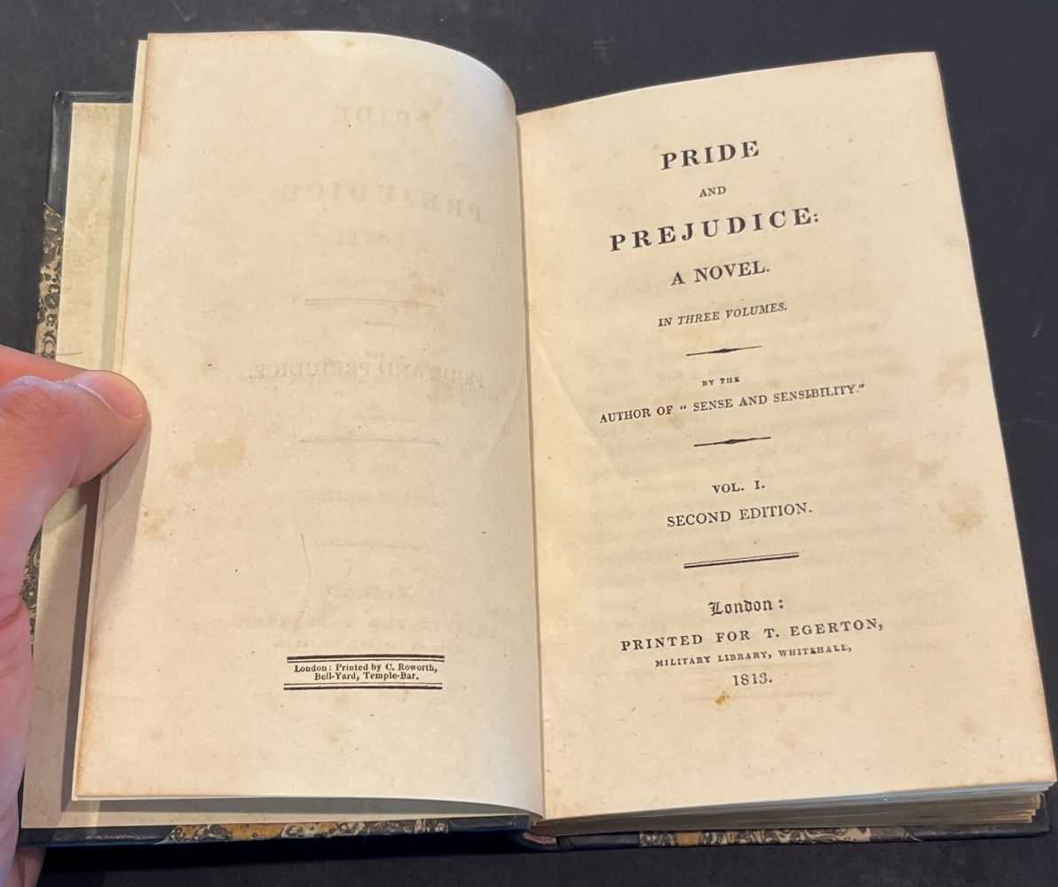 Lot 780 - 1813 Austen (Jane). Pride and Prejudice: a
