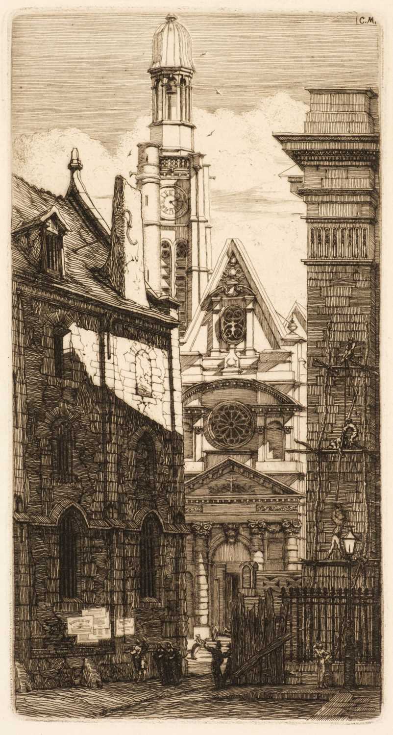 Lot 130 - Meryon (Charles, 1821-1868). Saint