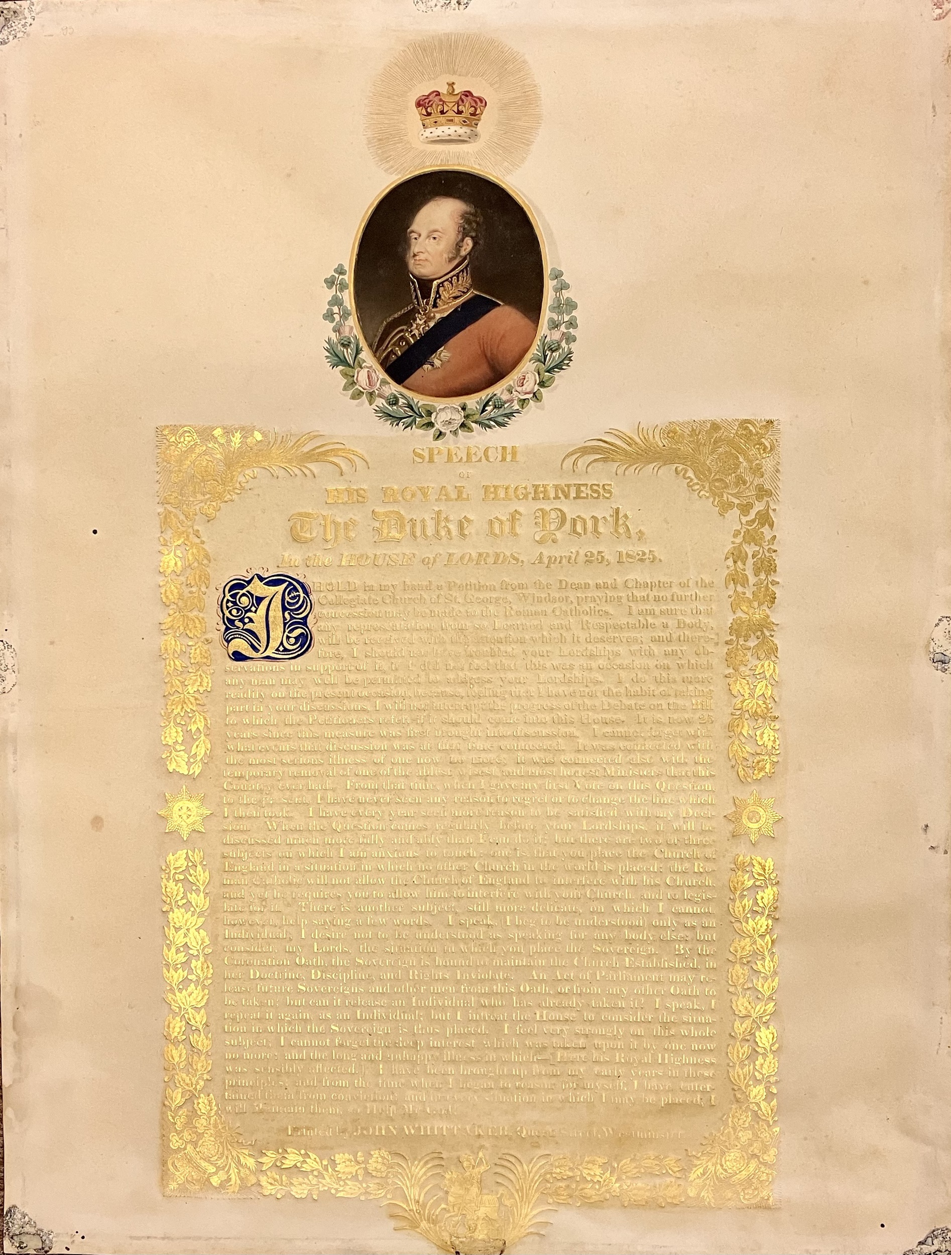 Lot 263 - 1823 George IV. Ceremonial of the Coronation