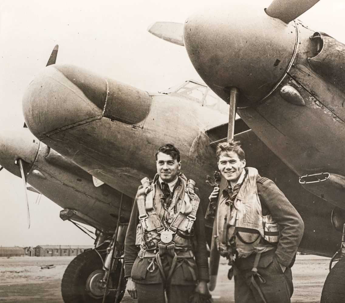 Lot 198 - WWII. DFC group of medals to Flt Lt J H