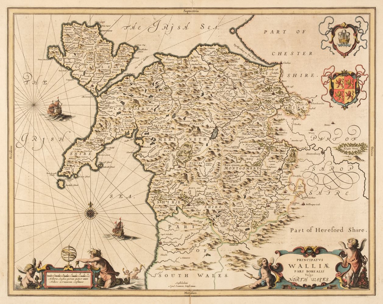 Lot 133 - Wales. Jansson (Jan), Principatus Walliae