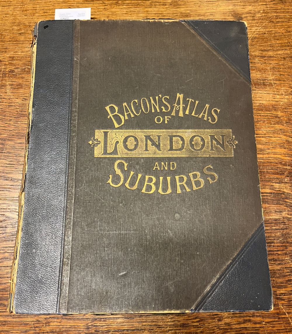 Lot 31 - Bacon (G. W. publisher). Bacon's Large Scale