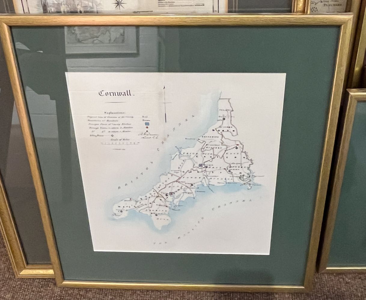 Lot 82 - British County Maps. A Collection of 40 maps,