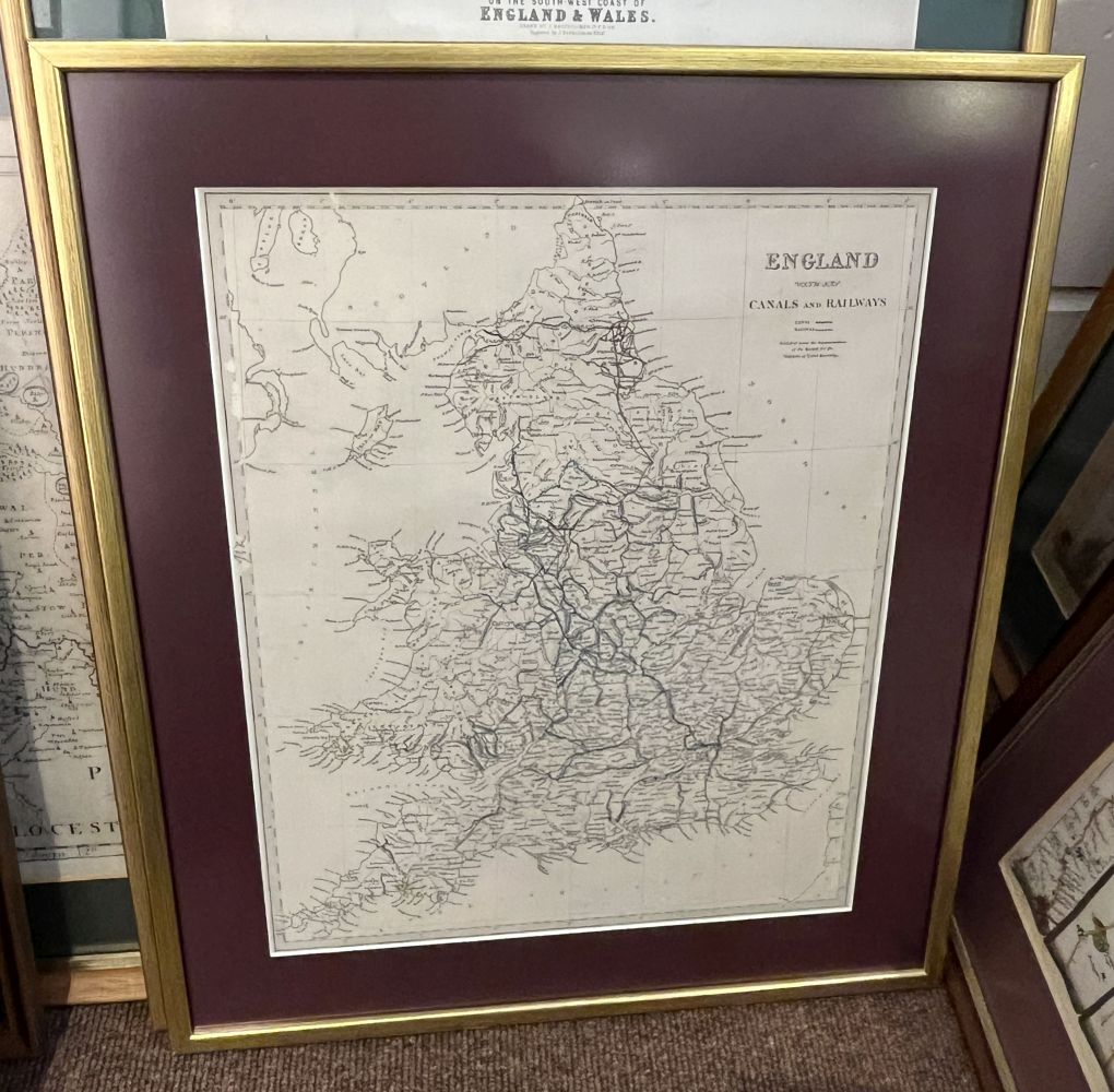 Lot 82 - British County Maps. A Collection of 40 maps,