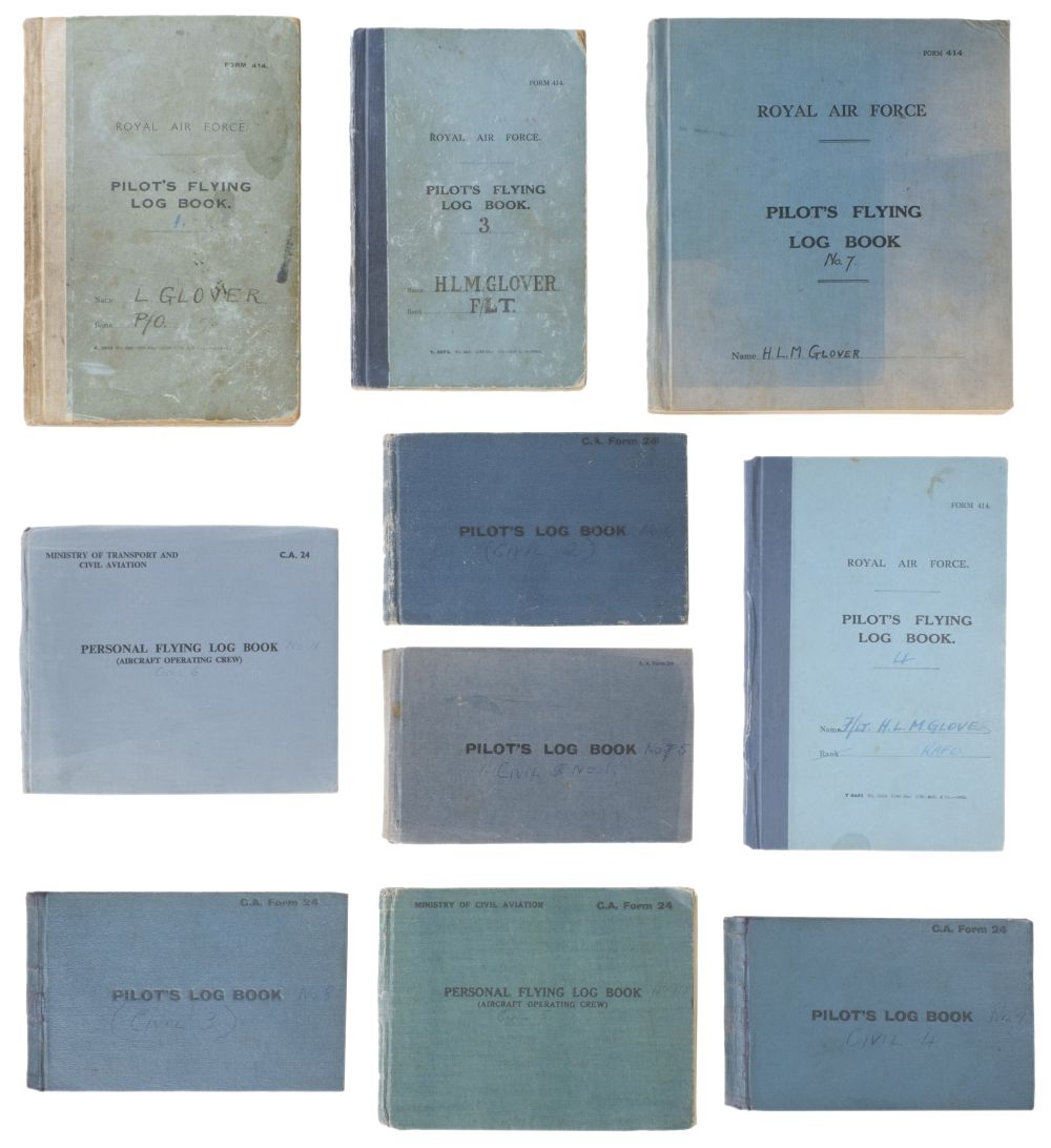 Lot 24 - Imperial Airways. Log books, and photographs