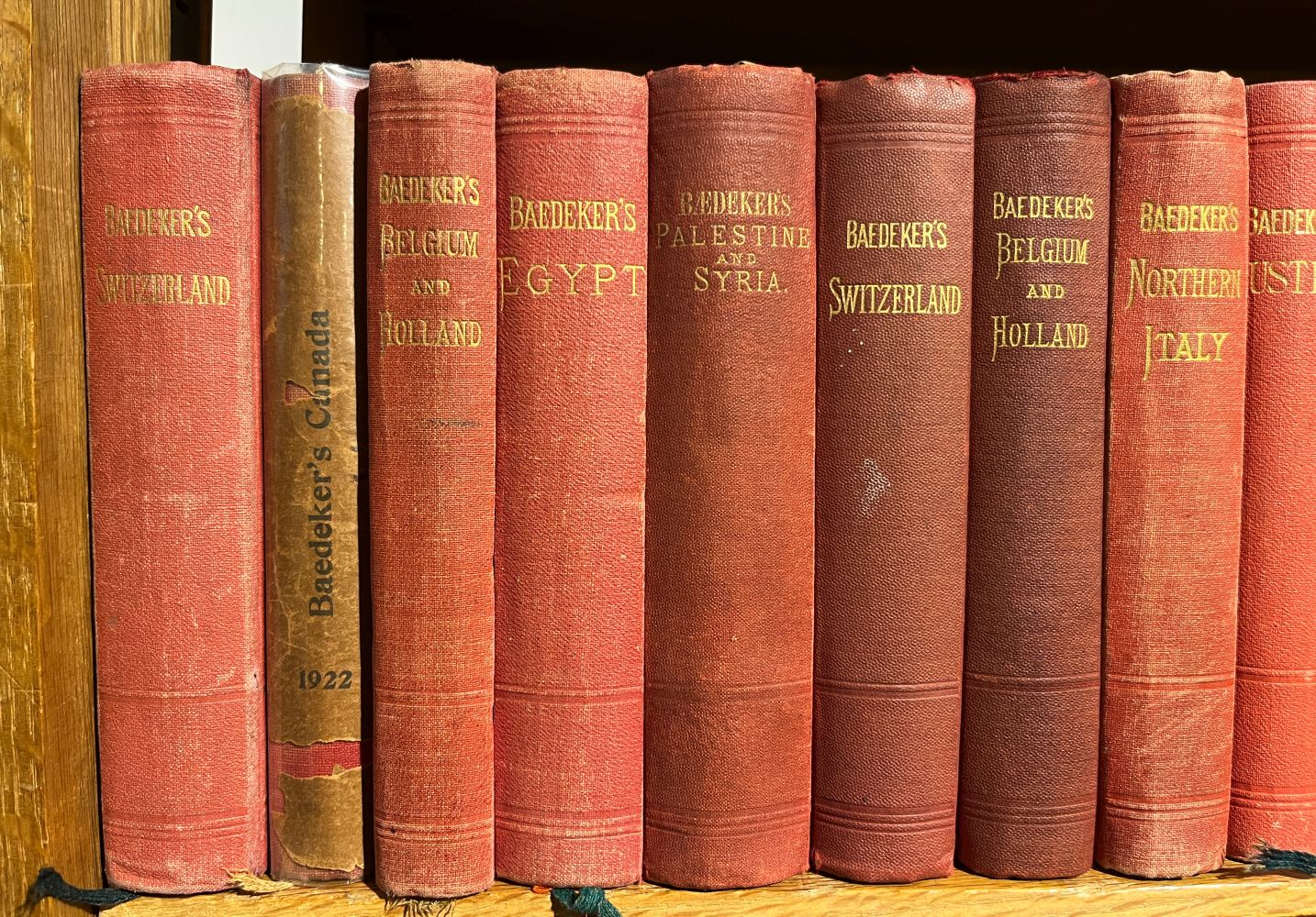 Lot 3 - Baedeker. Palestine and Syria, London: Dulau