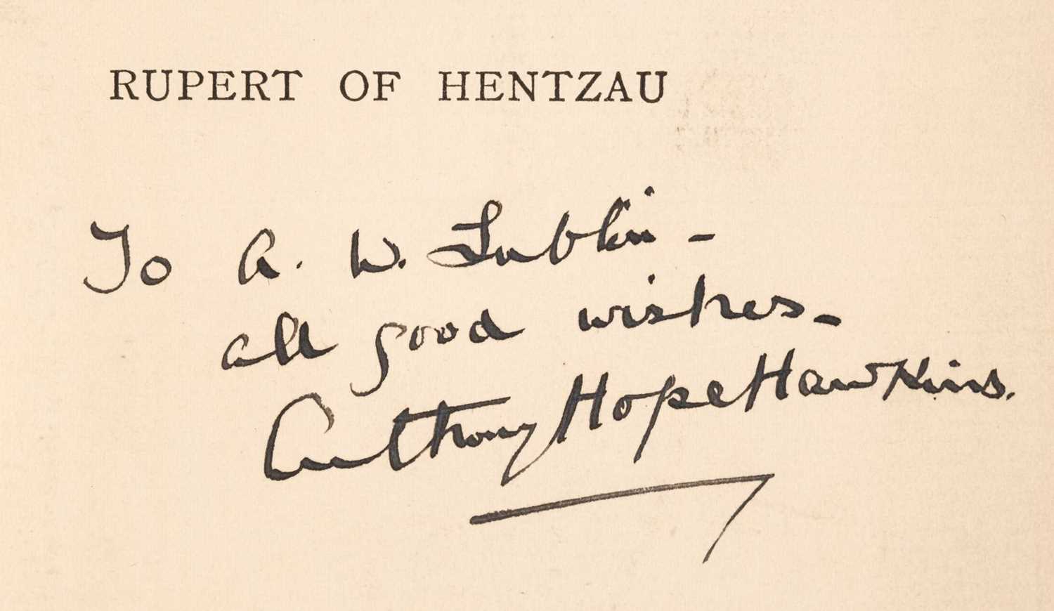 Lot 793 - 1898. Hope (Anthony). Rupert of Hentzau, 1st