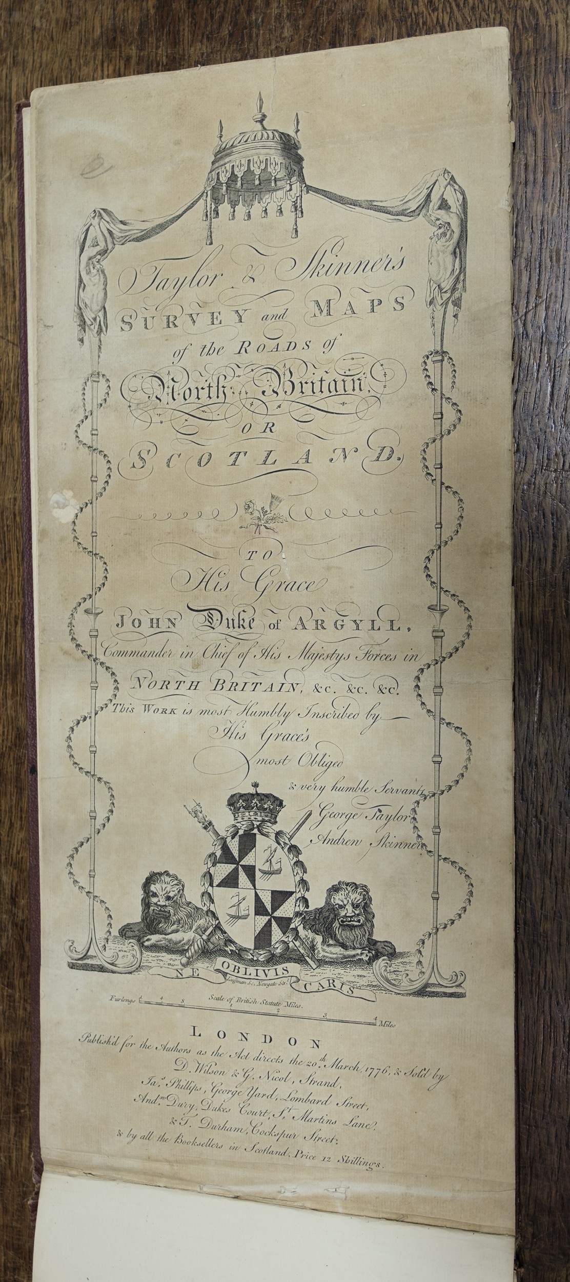 Lot 49 - Taylor (George & Skinner Andrew). Survey and