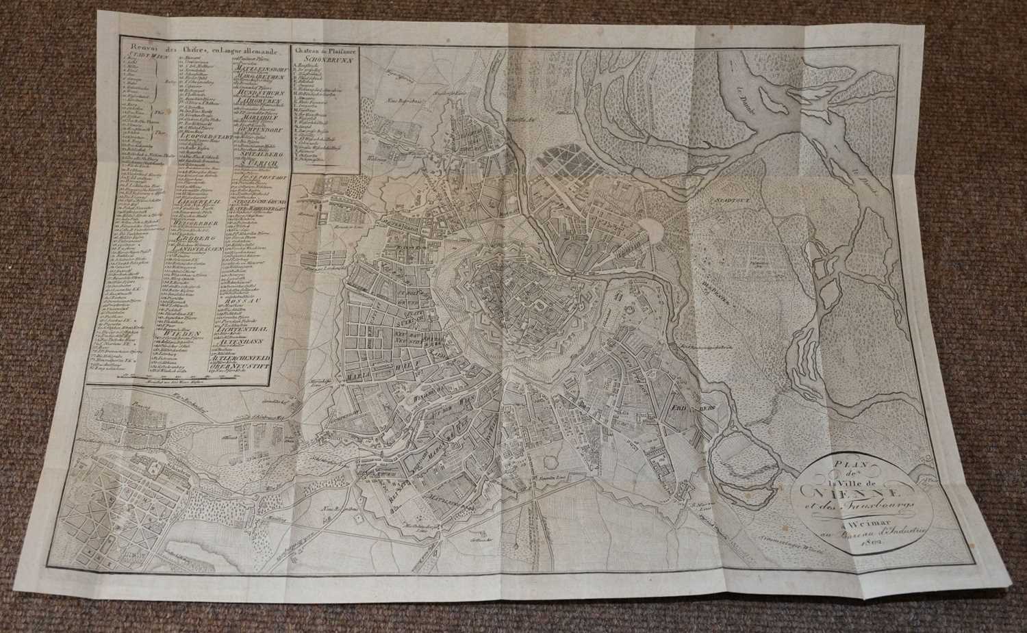 Lot 99 - Europe. Ten touring maps of European Cities