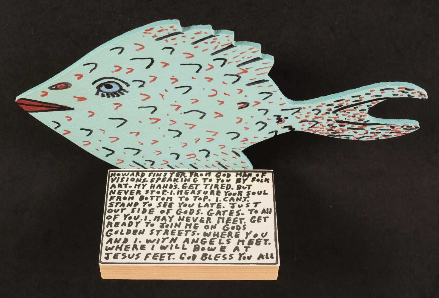 Lot 414 - Finster (Howard, 1916-2001). Blow Fish,