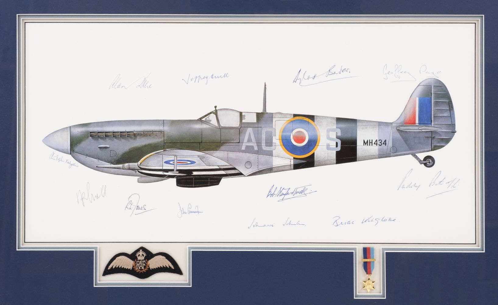 Lot 201 - Battle of Britian. Supermarine Spitfire