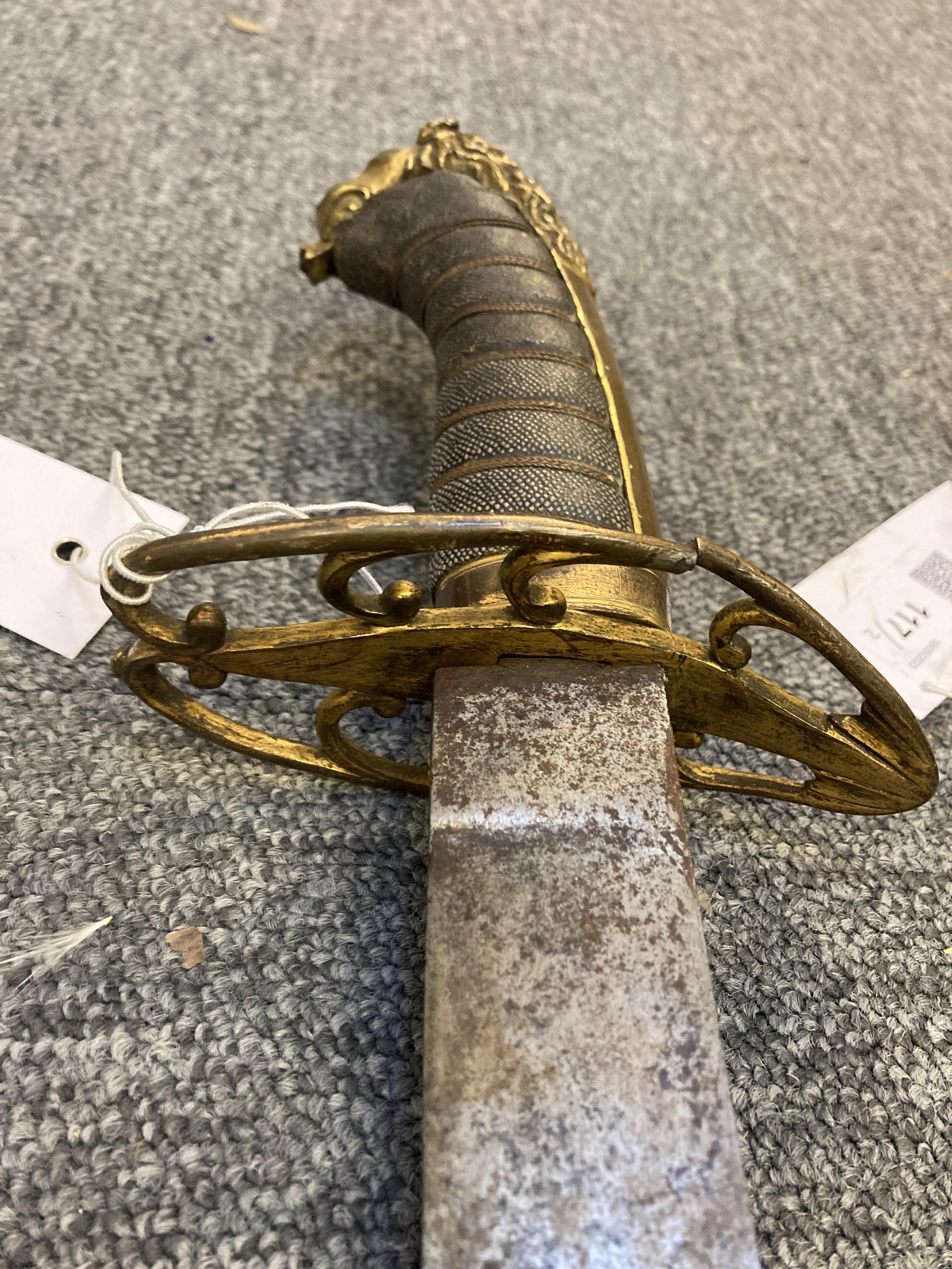 Lot 117 - Swords. An 1803 pattern officer's sword plus