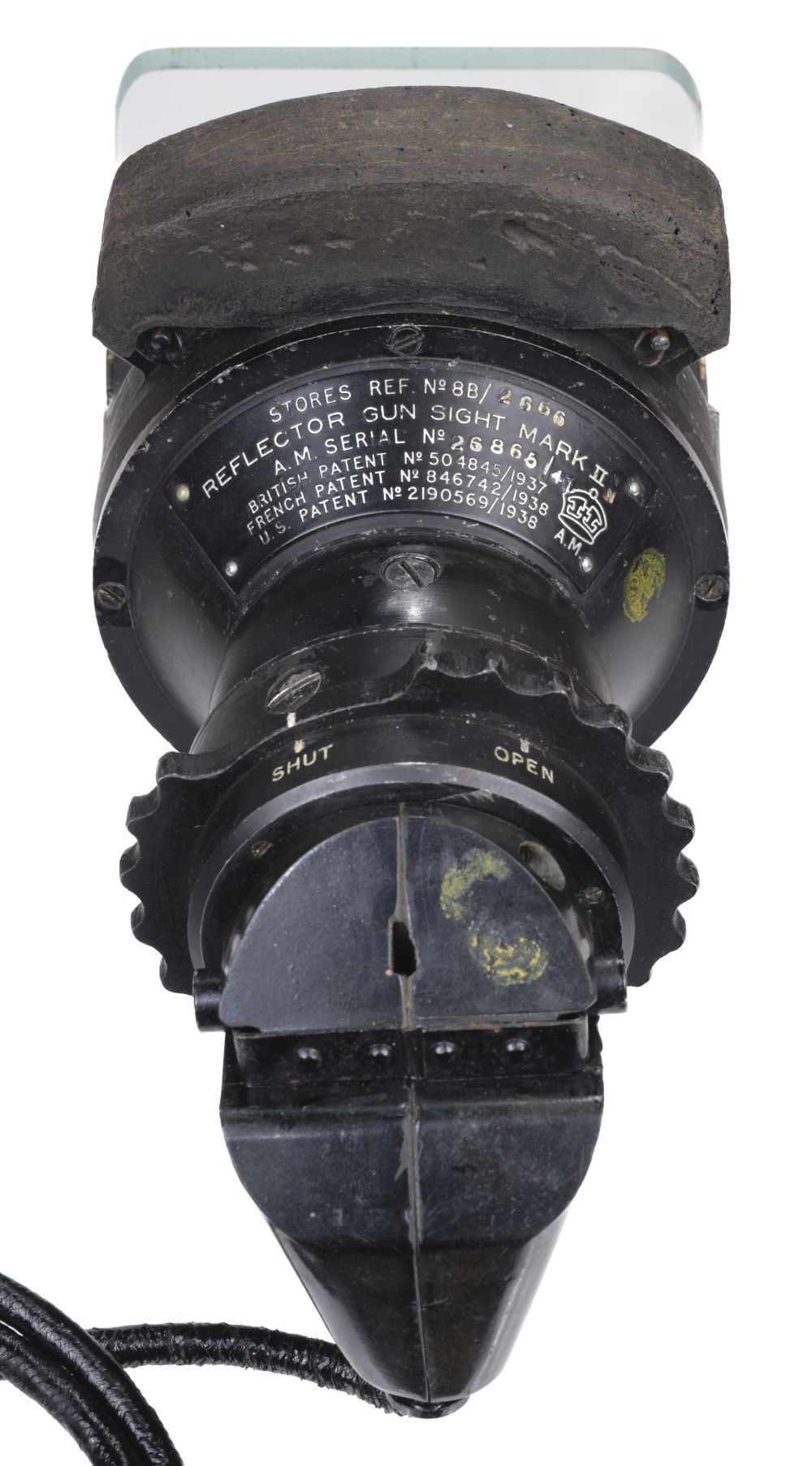 Lot 366 - Reflector Gunsight. WWII RAF Reflector Gun
