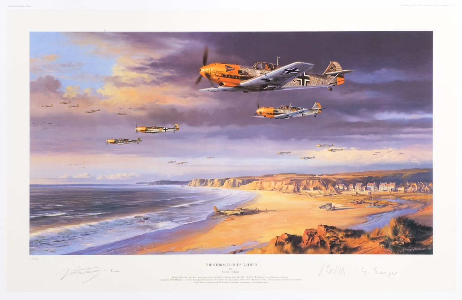 Lot 218 - Trudgian (Nicolas). The Storm Clouds Gather,