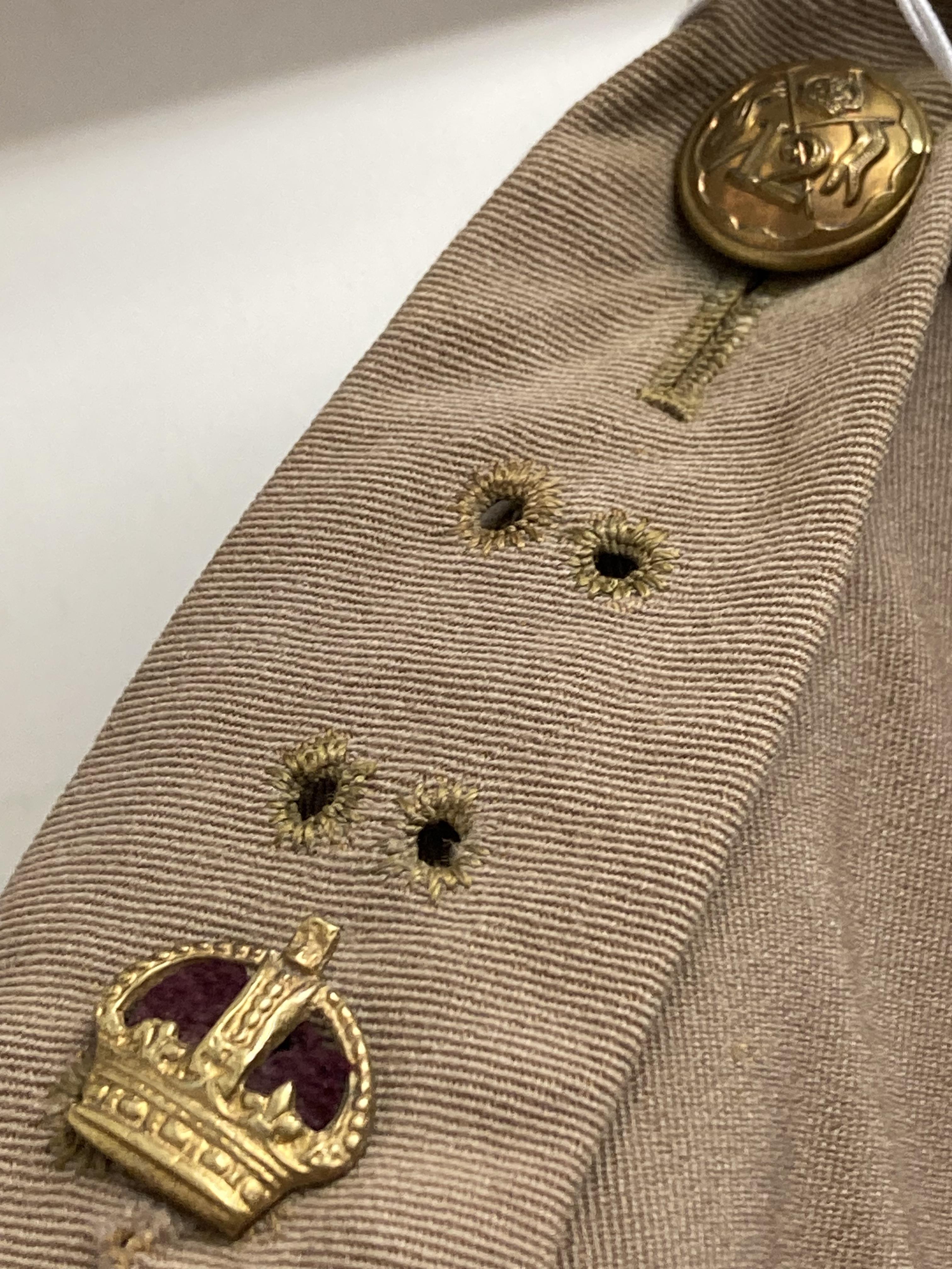 Lot 32 - 12th Lancers. The WWII tropical tunic