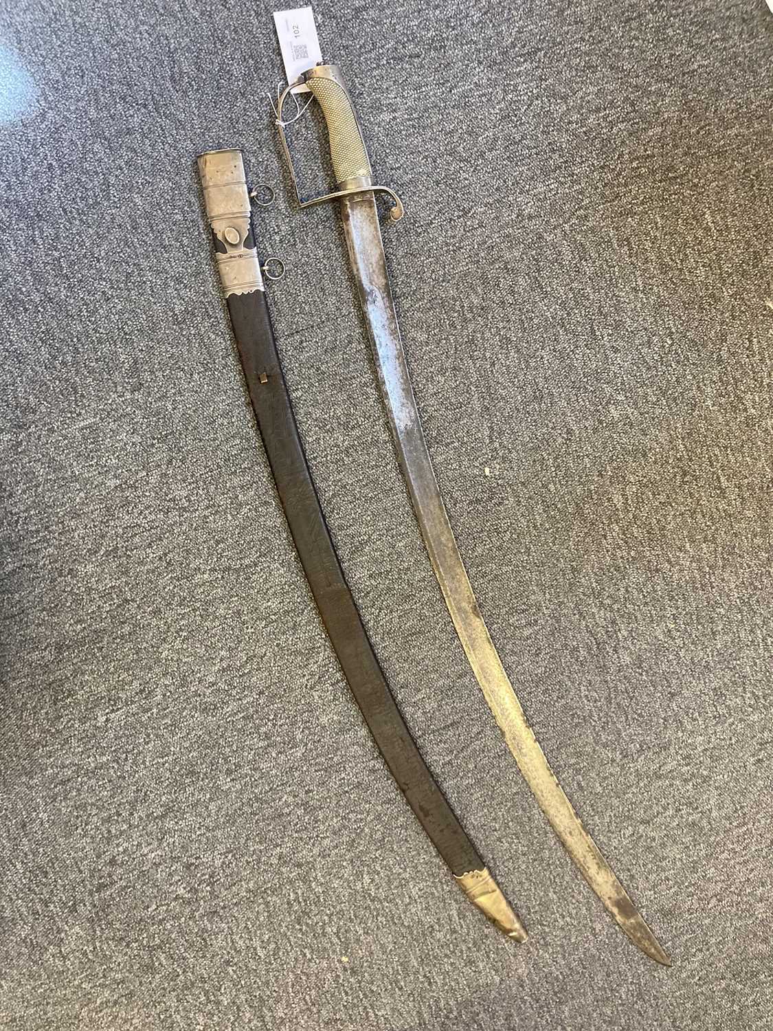 Lot 102 - Sword. A George III cavalry officer's sword