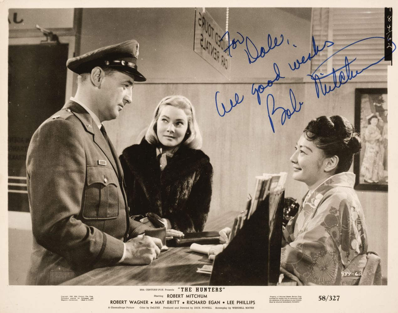 Lot 246 - Mitchum (Robert, 1917-1997). A vintage