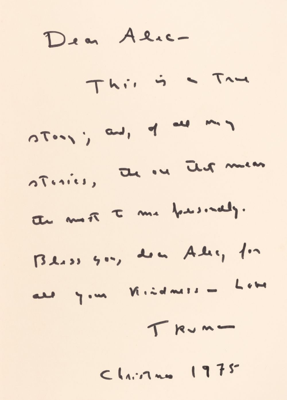 Lot 414 - Capote (Truman). A Christmas Memory, New