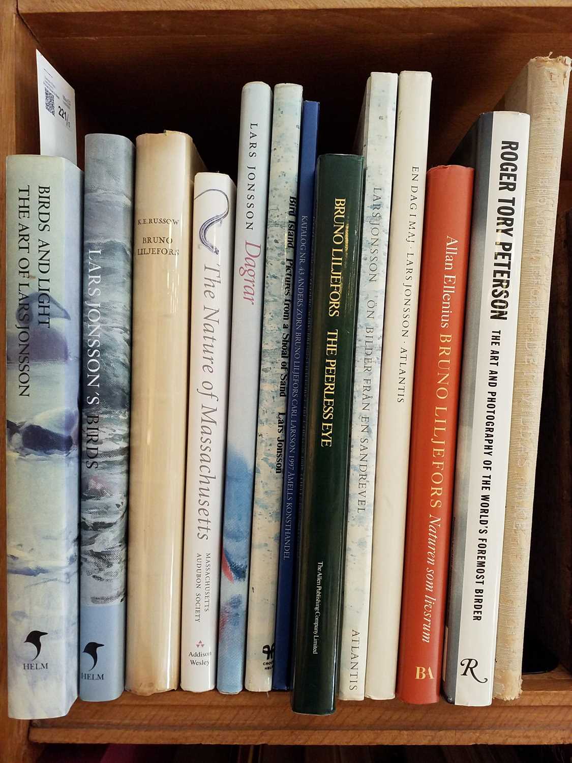 Lot 221 - Jonsson (Lars). Birds and Light..., 1st U.K.