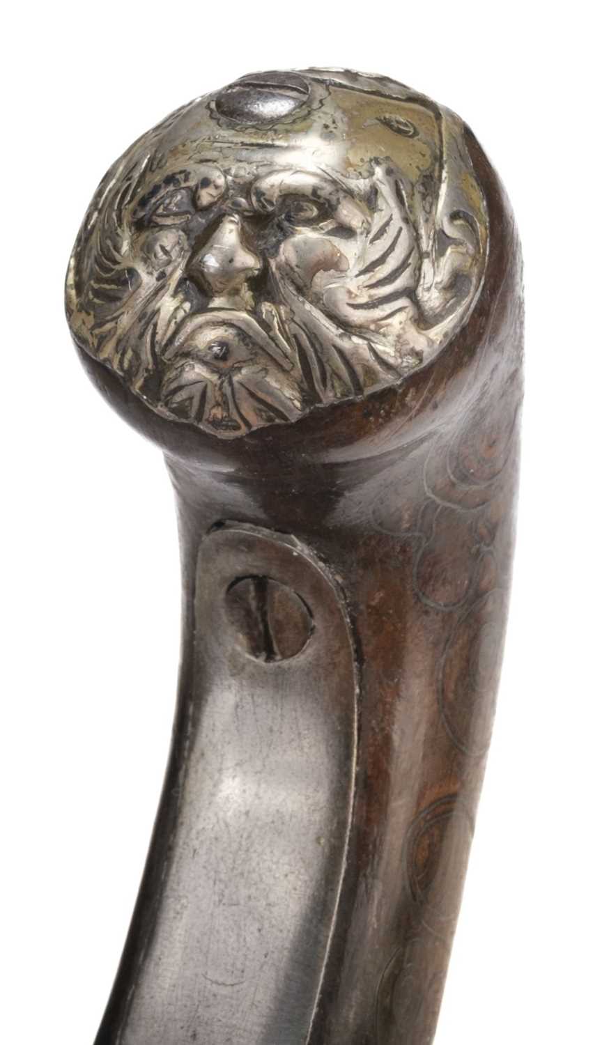 Lot 148 - Pistol. A George III flintlock cannon barrel