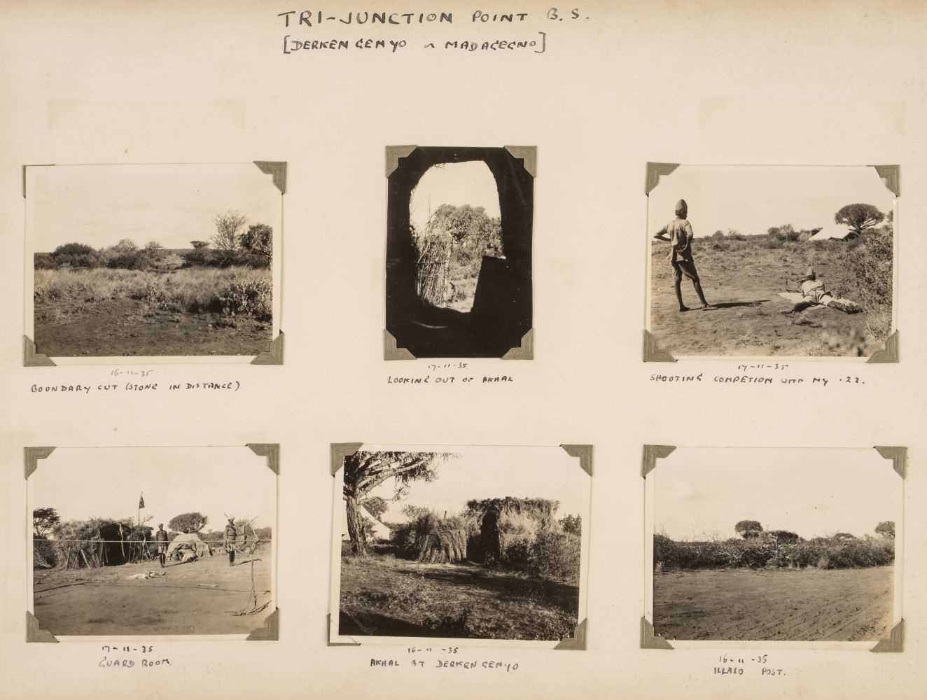 Lot 65 - Military. A group of 3 photograph albums