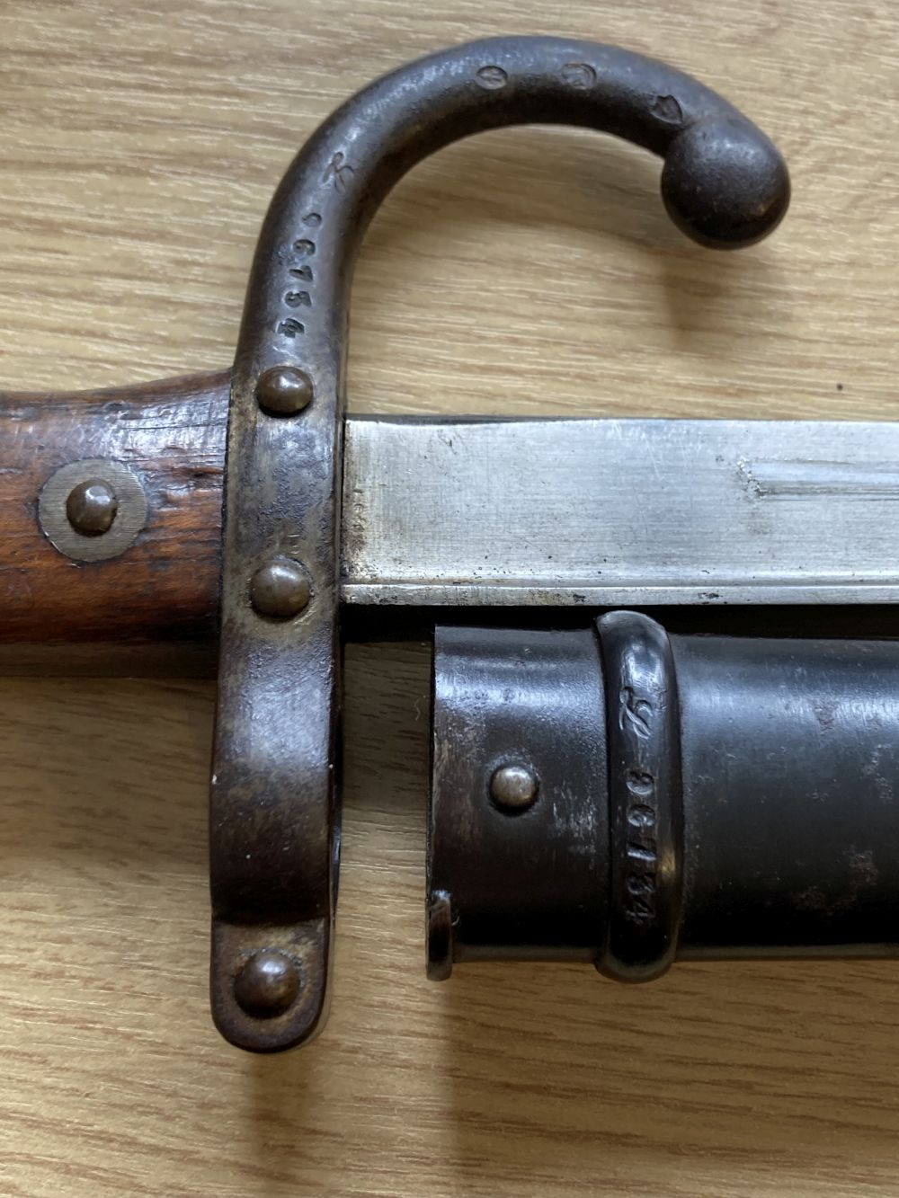 Lot 63 - Bayonet. A good example of a French Gras