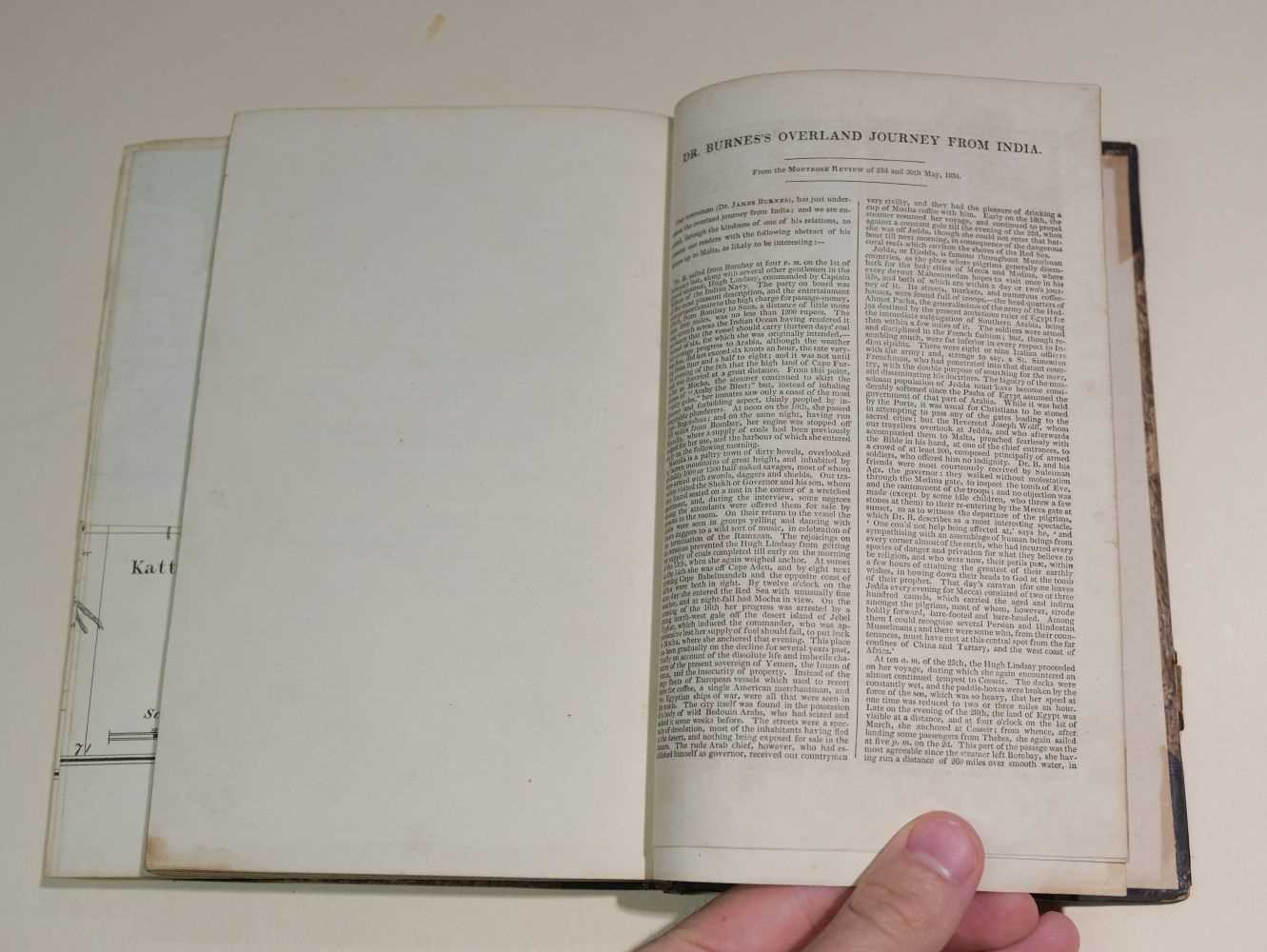 Lot 19 - Burnes (James). A Narrative of a Visit to the