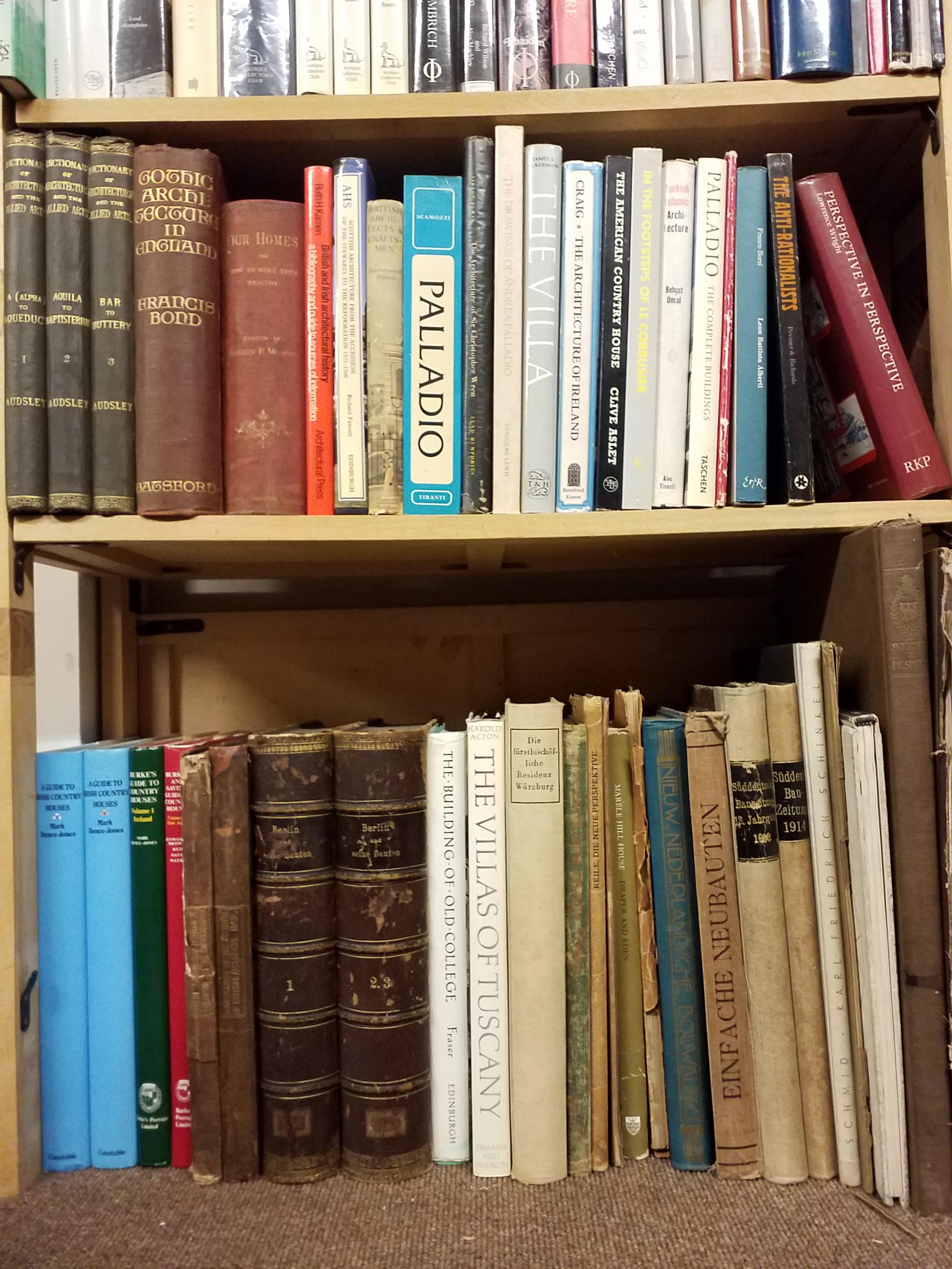 Lot 335 - Architecture. A collection of architecture