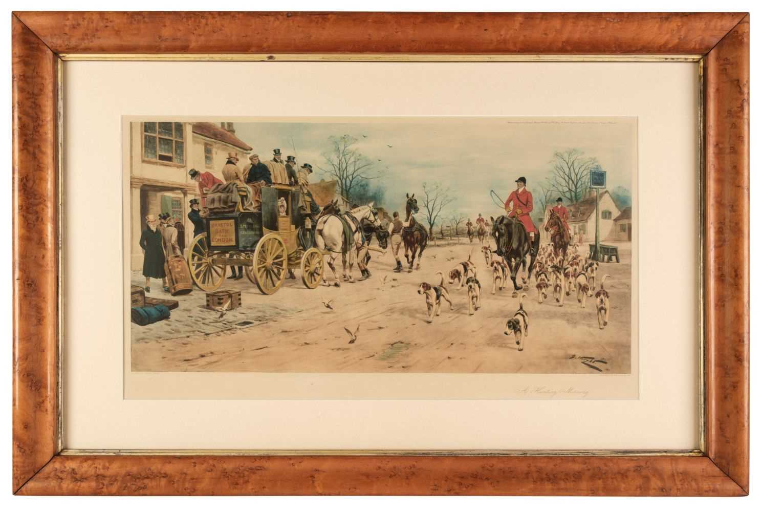 Lot 199 - Wright (George, after). A Hunting Morning, E.