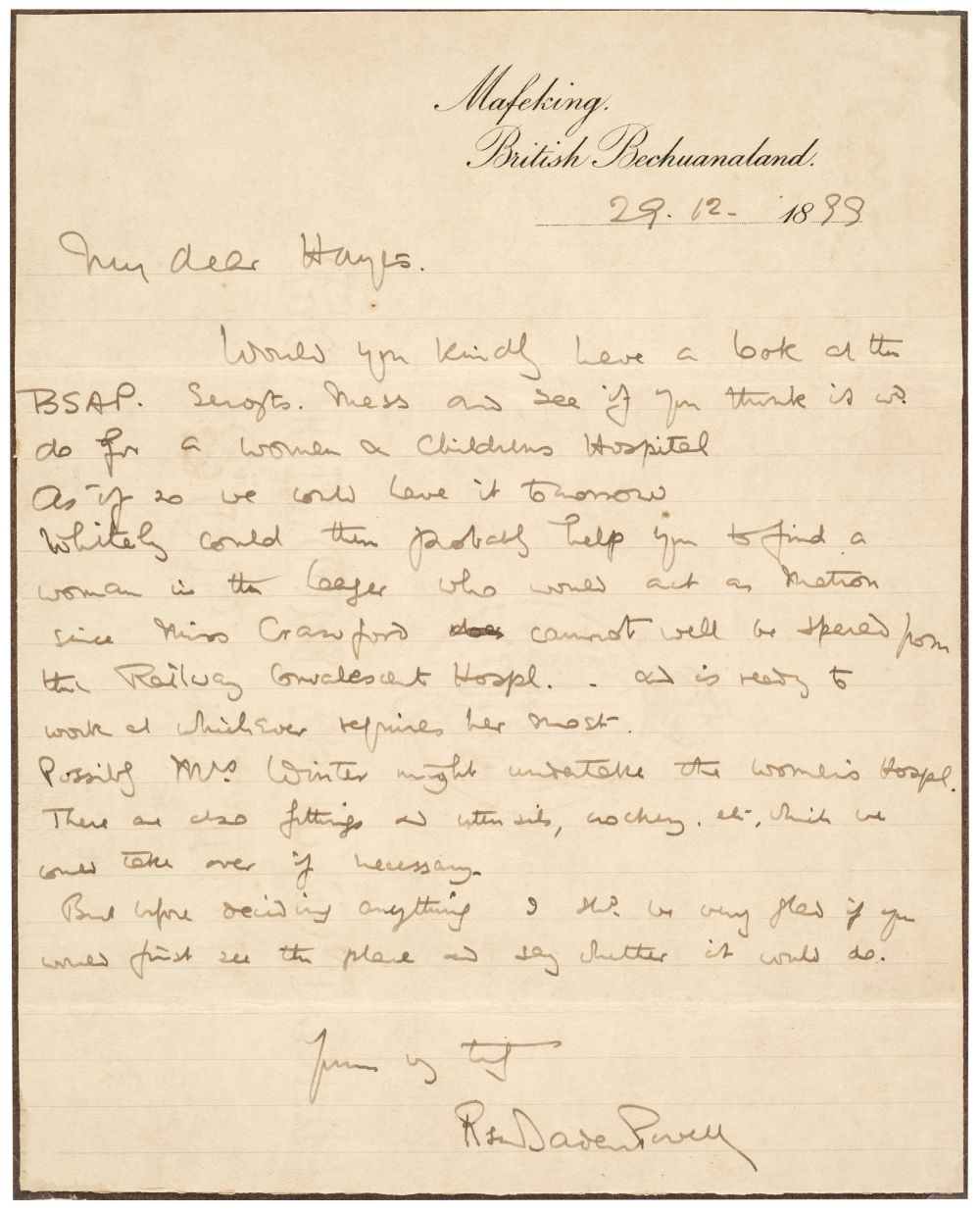 Lot 96 - Baden-Powell (Robert, 1857-1941). A group of