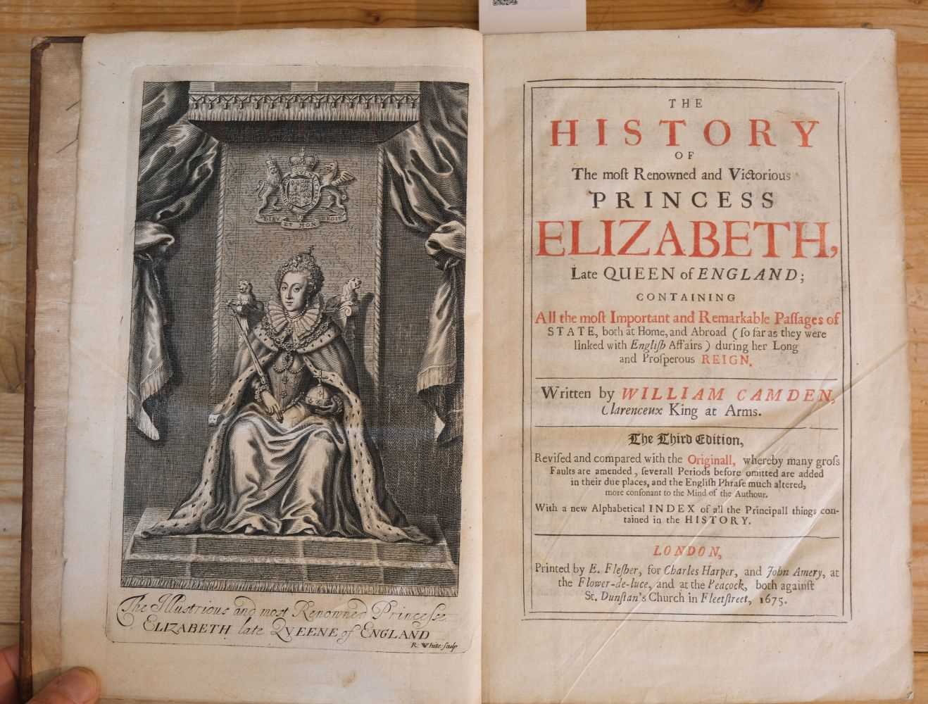 Lot 218 - Camden (William). The History of the most