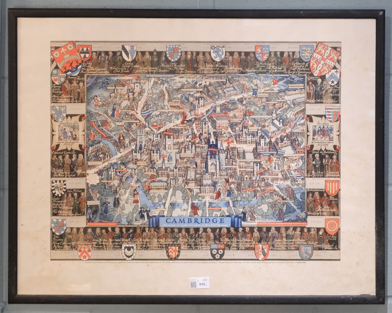 Lot 111 - Lee (Kerry). Cambridge, " This immense