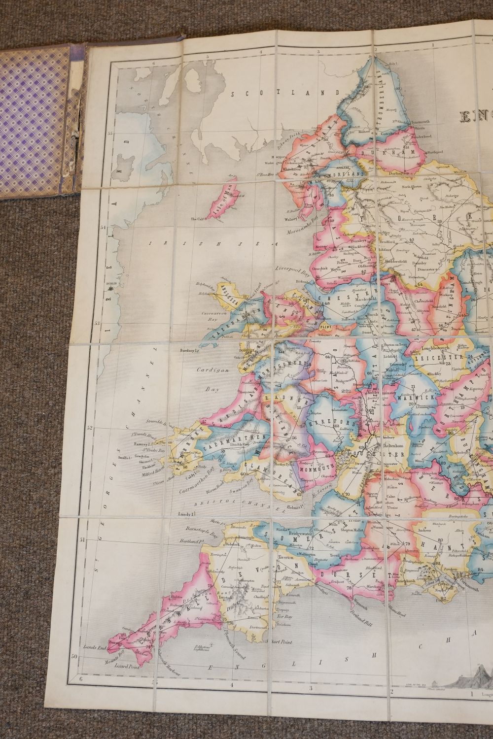 Lot 89 - England & Wales. A collection of 10 folding
