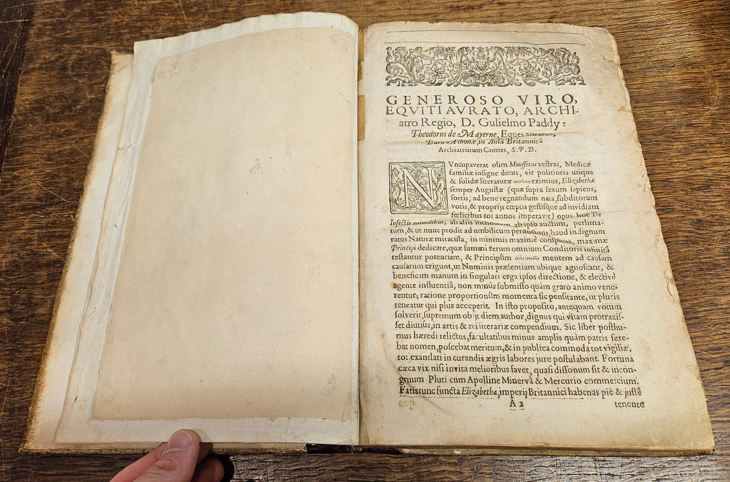 Lot 82 - Moffet (Thomas). Insectorum siue Minimorum