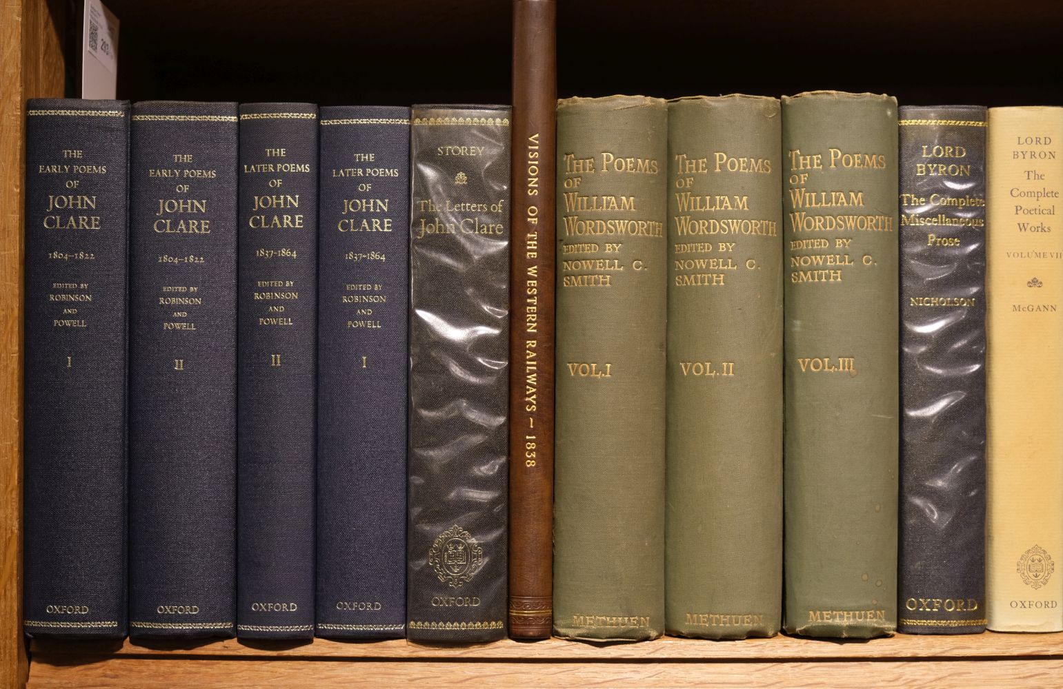 Lot 293 - Clare (John). The Early Poems of John Clare