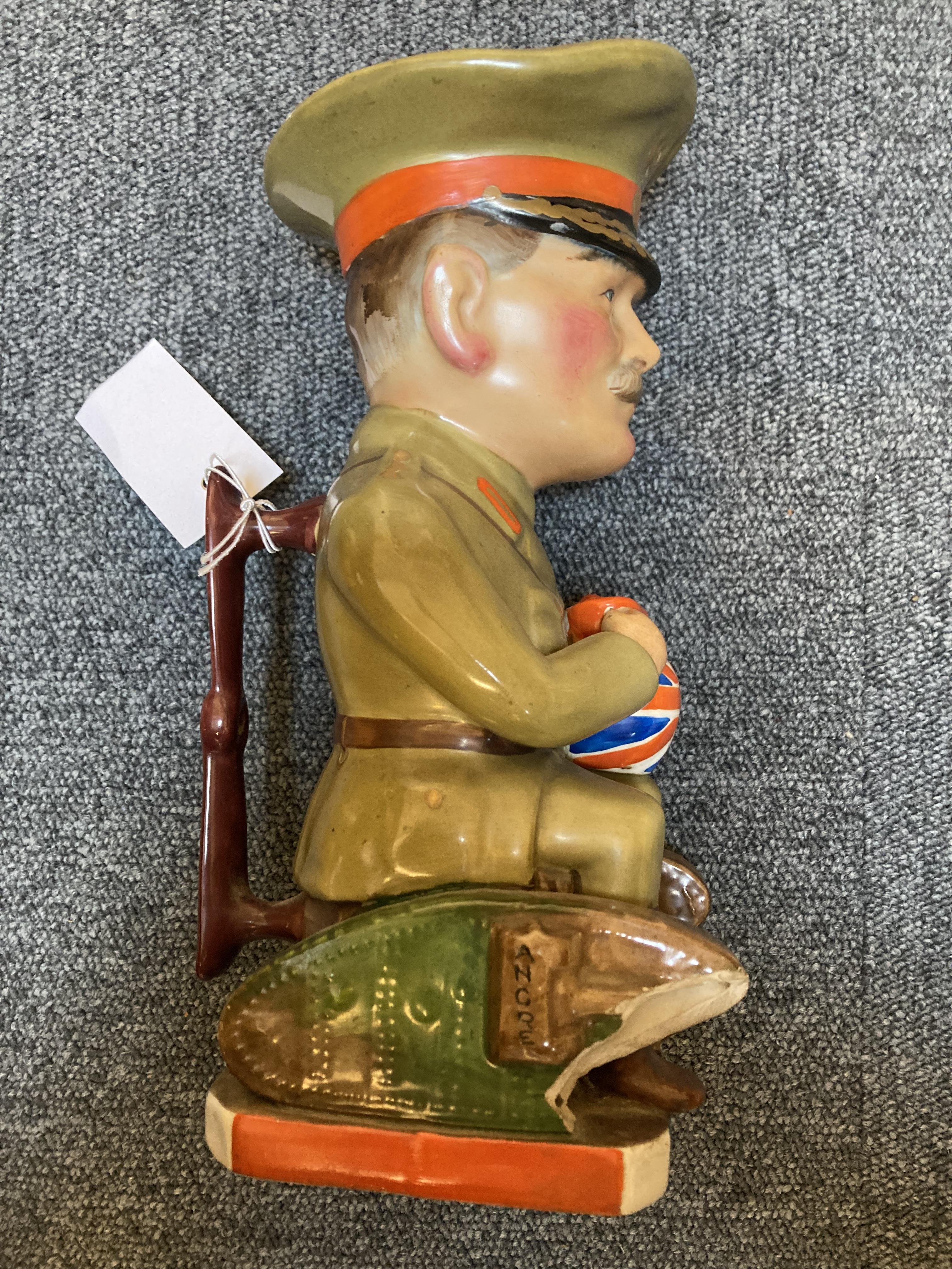 Lot 416 - Character Jugs. Four WWI military leaders by