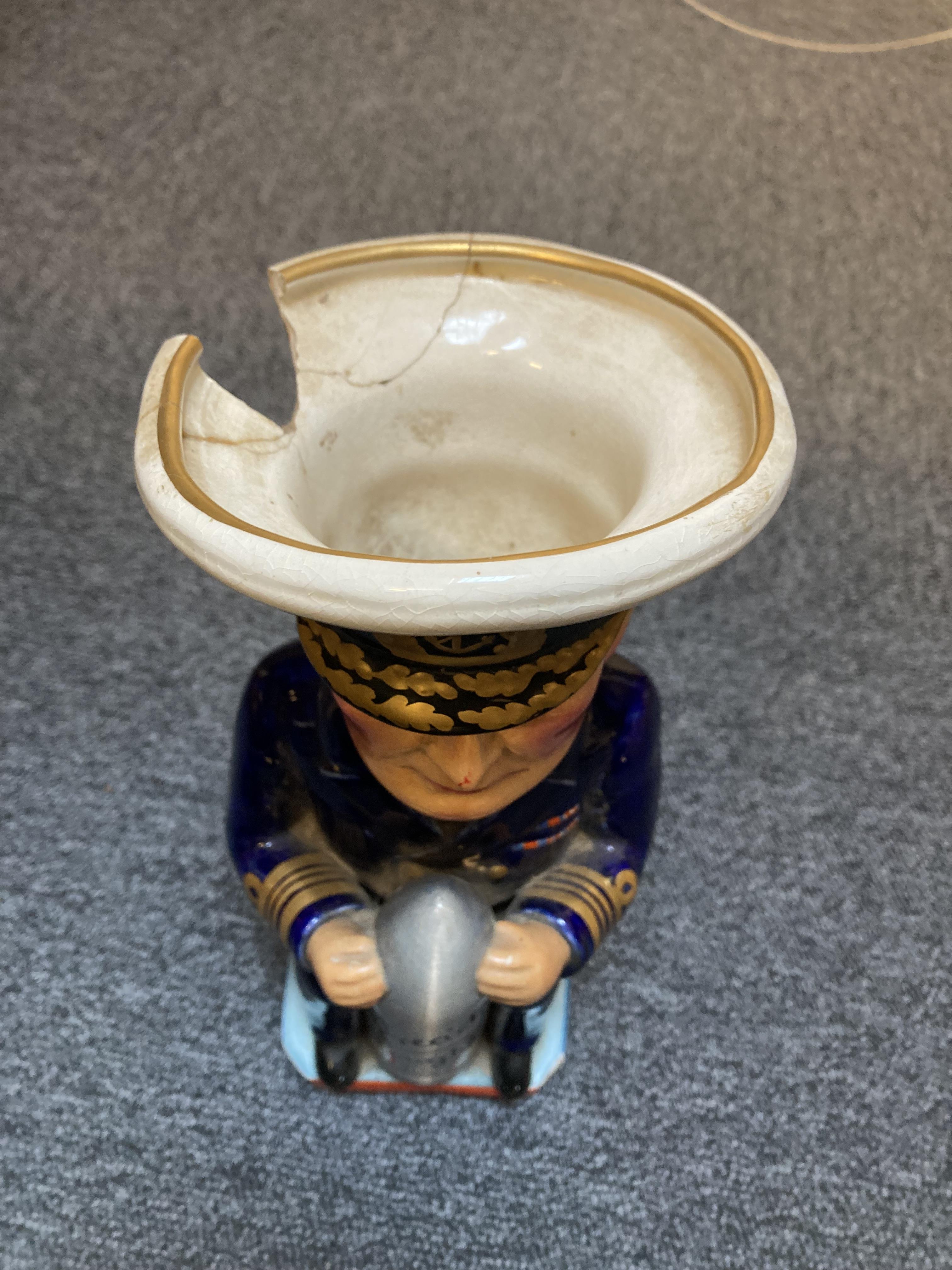 Lot 416 - Character Jugs. Four WWI military leaders by