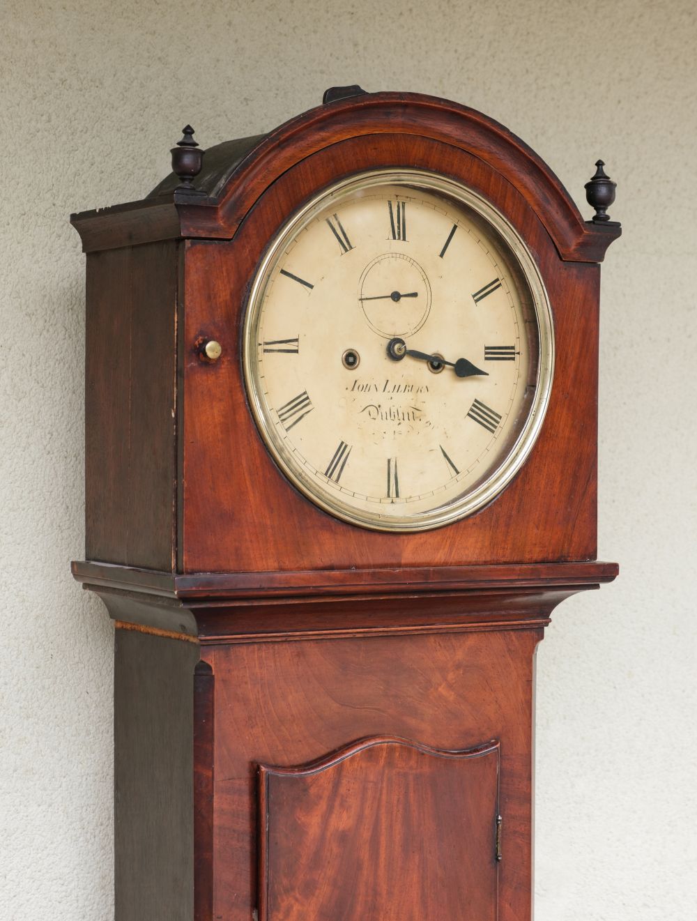 Lot 571 - Irish Clock. A Victorian longcase clock by