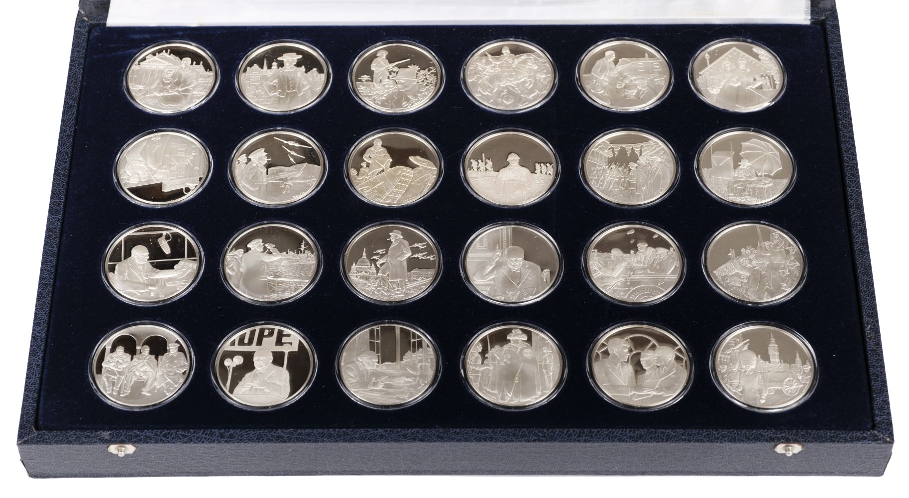 Lot 519 - Proof Medals. The Winston Churchill Silver