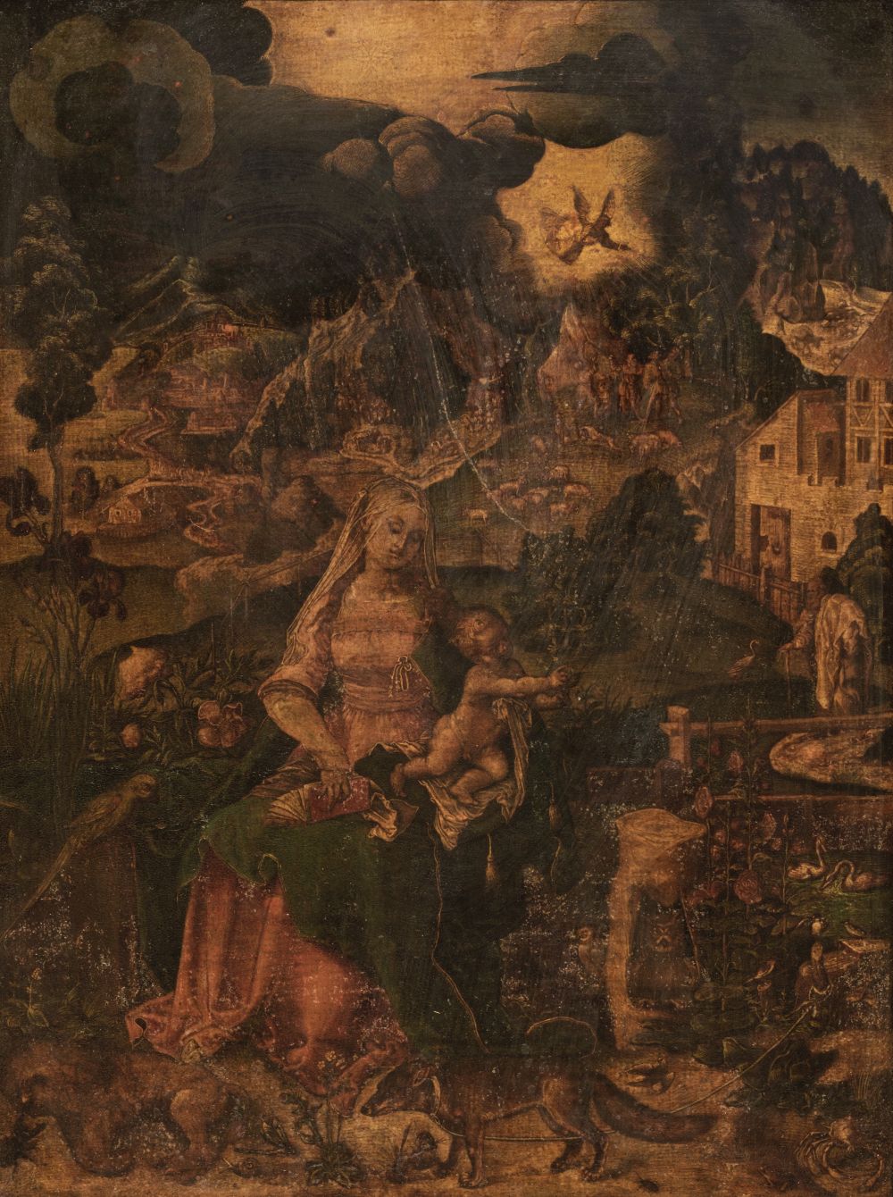 Lot 56 - After Albrecht Durer (1471-1528), The Virgin