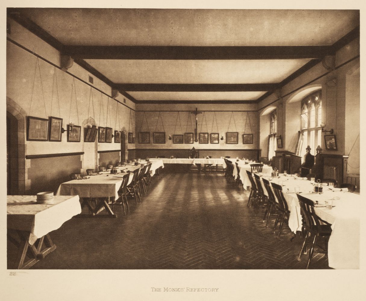 Lot 601 - Refectory Table. A Victorian oak refectory