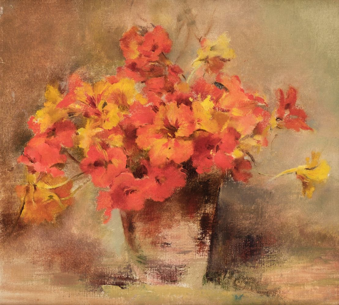 Lot 201 - Heaney (Phyllis, 20th century). Flowers,