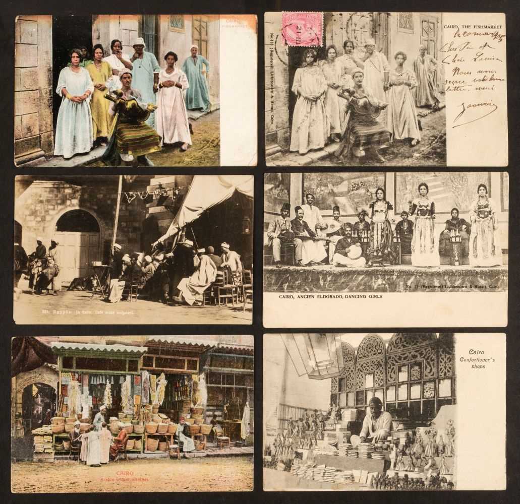 Lot 441 - Egypt Postcards. A good collection of