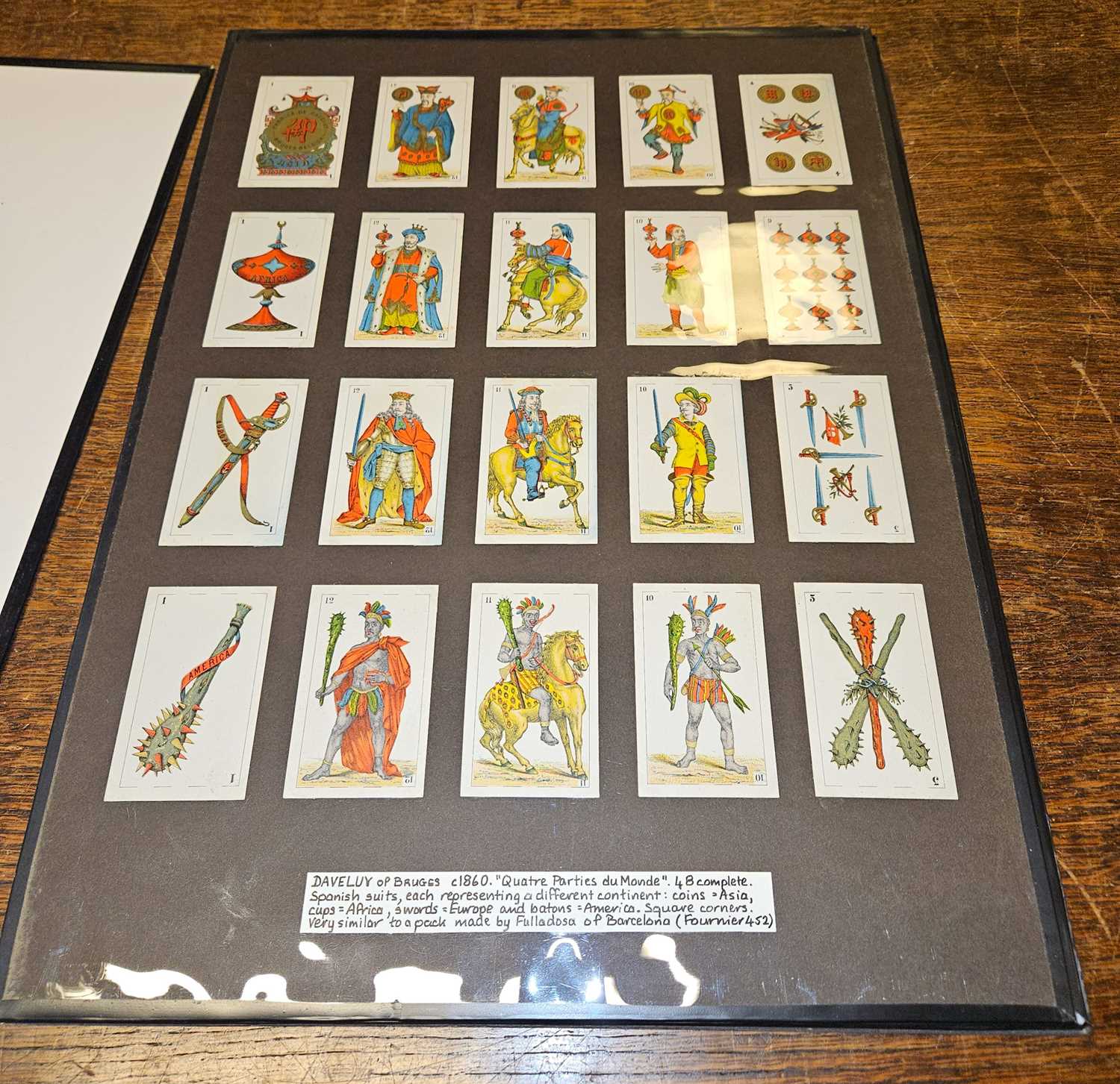 Lot 303 - Belgian playing cards. Napoleon's Victories,