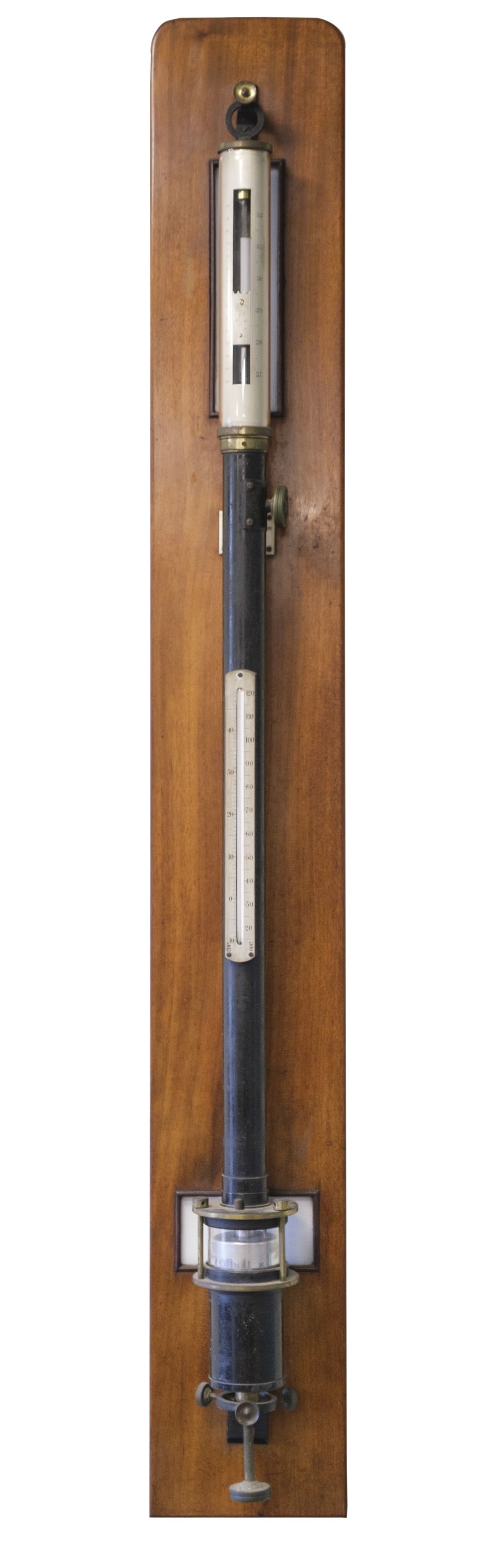 Lot 568 - Barometer. A Victorian marine stick