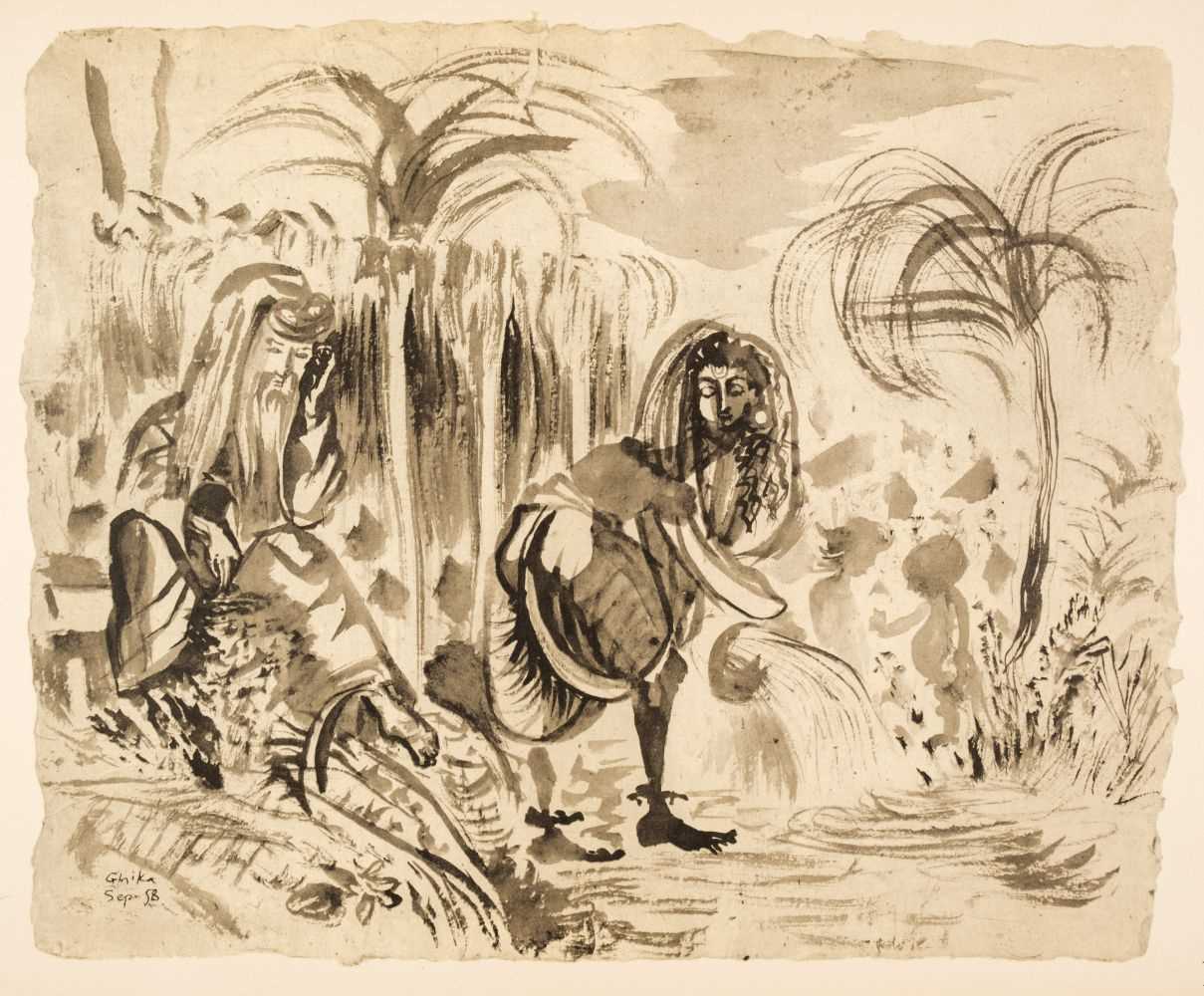 Lot 393 - Ghika (Nikos Hadjikyriakos, 1906-1994).